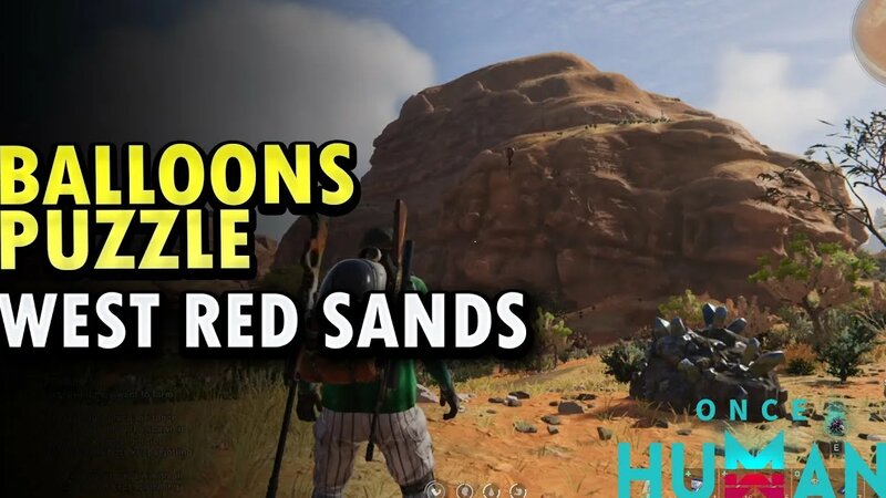 Balloons Puzzle West Red Sands Once Human - Смотреть онлайн в поиске ...