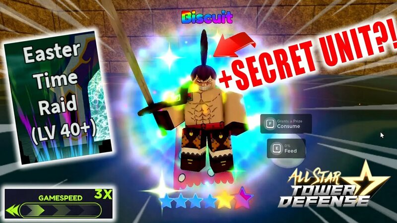 (ASTD Event) Speedrun Easter Raid |4 Units Solo Gameplay | Roblox All ...