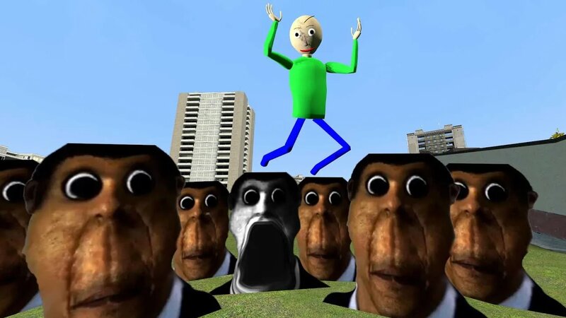 Obunga Гоняется ЗА НАМИ С Низкой Гравитацией Обунга NPC Garry's Mod ...
