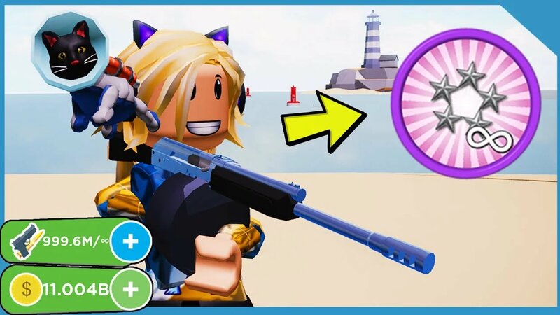 I Used Infinite Bullets & Made Millions in Roblox Gun Simulator ...