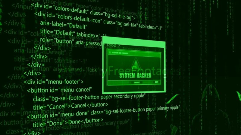 Hacked screen video | system hacking background loop | Hacker stock ...