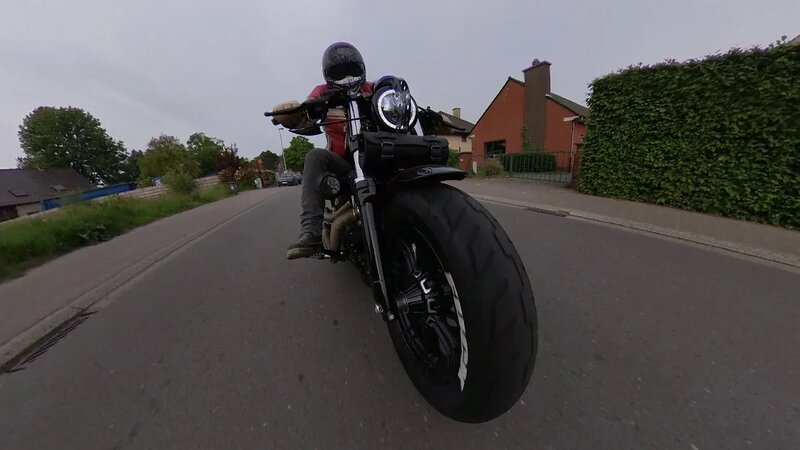 Harley Davidson 48 and Insta 360 One X Camera - Yandex Video aramada ...