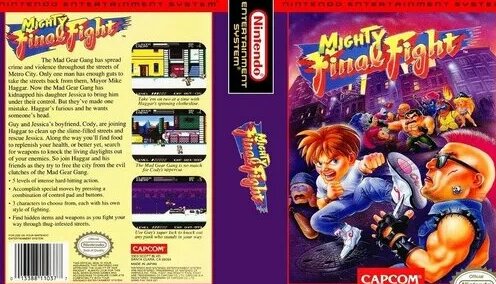 Dendy (Famicom, Nintendo, Nes) 8-bit Mighty Final Fight Полное ...