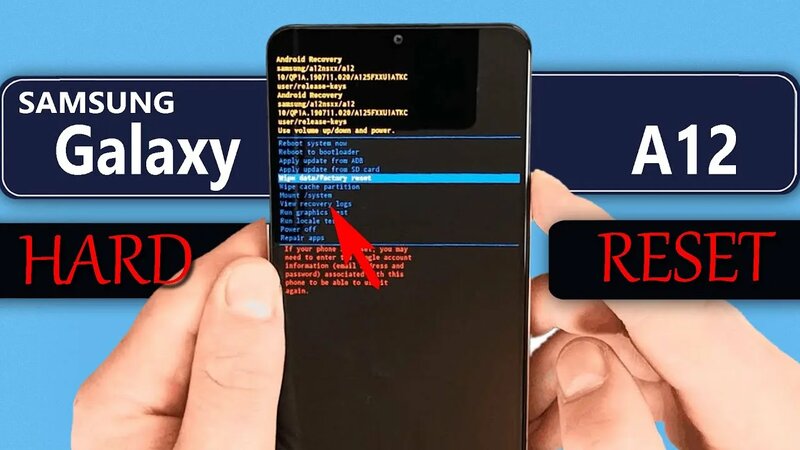 Samsung A12 Hard Reset, Pattern Unlock Samsung (A127f) Factory Reset ...