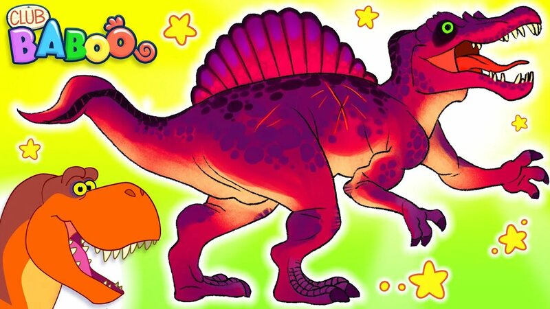 Learn Dinosaurs for Kids | Dinosaur Cartoon videos | T-Rex Spinosaurus ...