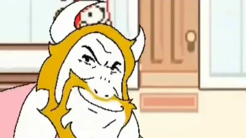 Asgore Runs Over Dess With Lyrics Deltarune / Азгор едет по шоссе прям ...