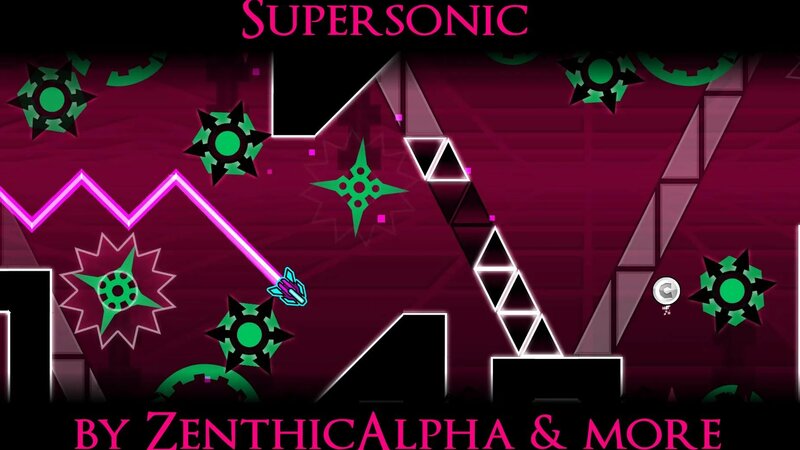 Supersonic by ZenthicAlpha & more | Путь до Экстрим демонов | Geometry ...