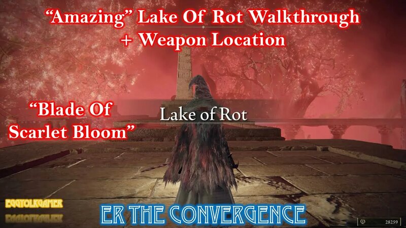 "Amazing" Lake Of Rot | Blade of Scarlet Bloom Location | Elden Ring ...