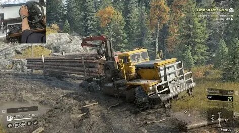 Logging In Forest - Deliver To The Sawmill - Snow Runner | Thrustmaster ...