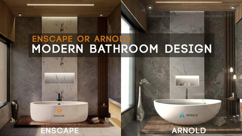 Enscape Bathroom Design | Tutorial | #enscape #render - Yandex Video ...