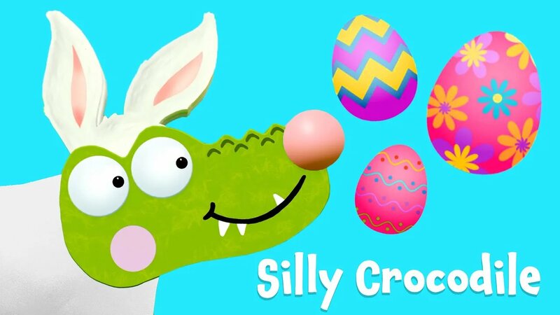Easter Bunny | Silly Crocodile | Animation For Kids - Смотреть онлайн в ...
