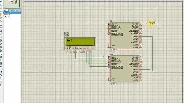 Подключение микроконтроллеров ATmega8 по UART - Смотреть онлайн в ...