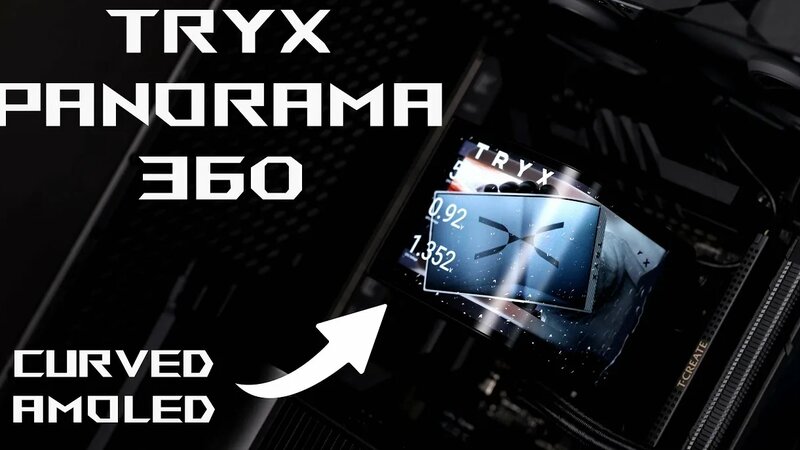 Tryx panorama curved screens the new breed of aios: unbox & software ...