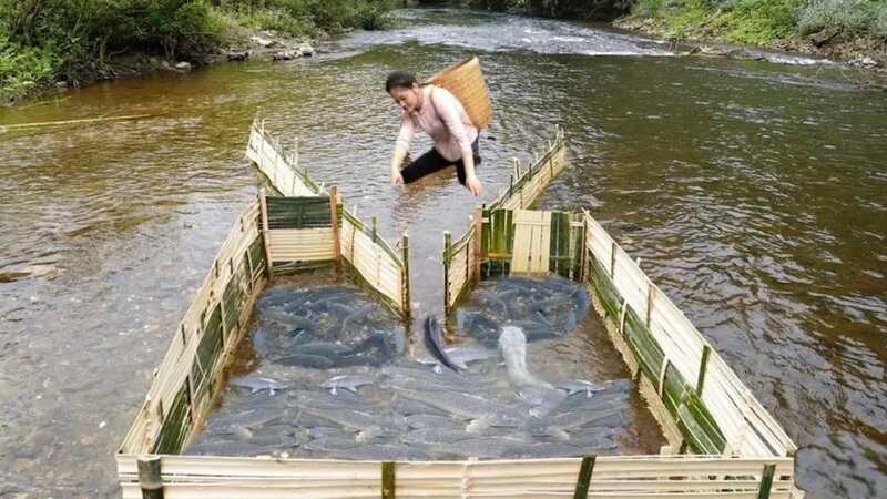 Time-lapse video: 100 days in the life of orphan girl AN, making a ...