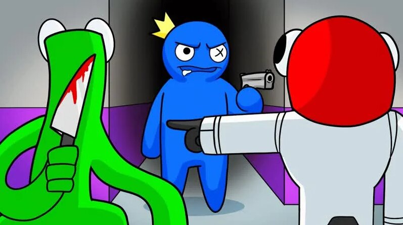 Кто УБИЛ Радужных Друзей?! - GameToons Rainbow Friends Анимация — Видео ...
