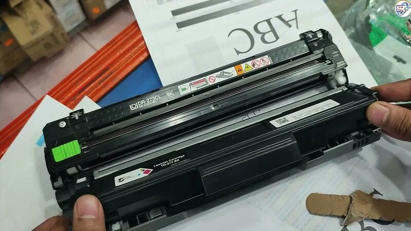 How to replace brother toner cartridge on HL-L3270cdw printer .Change ...