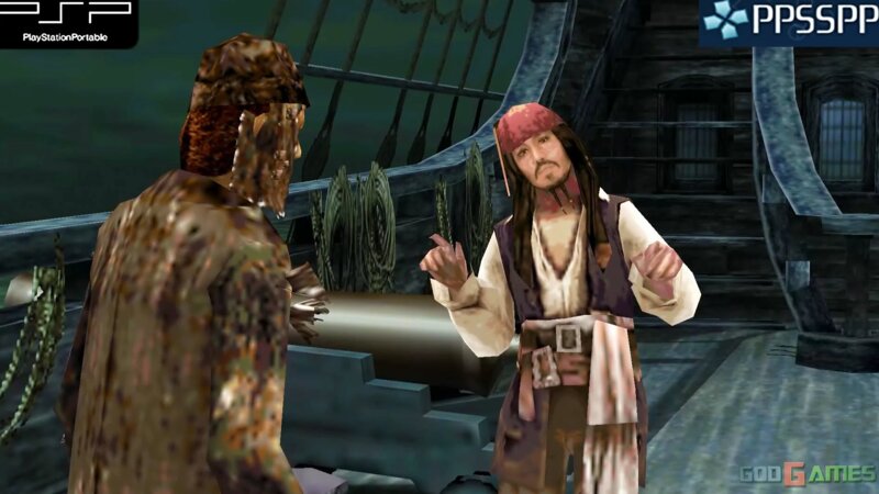 Pirates of the Caribbean: At World's End - PSP Gameplay 1080p (Ppsspp ...