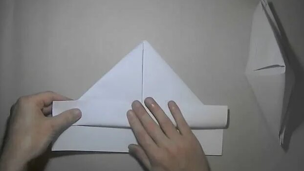 How to make a simple hat out of 2 sheets of A4 paper - Смотреть онлайн ...
