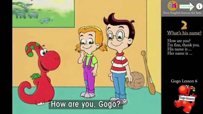 Gogo's Adventures with English (1-21) _ English FOR Children WITH ...