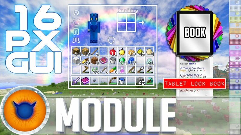 Transparent GUI resource texture pack module 12 colours 16px ...