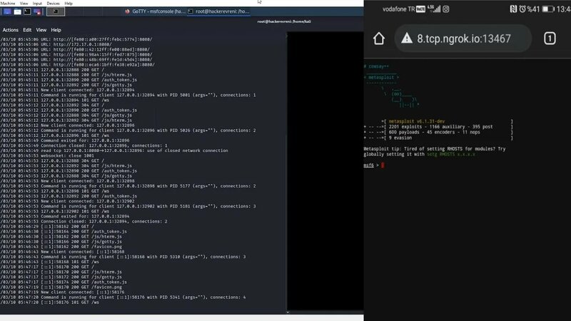 Kali Linux Terminal Consolonu Web Browser'da Çalıştırma - Yandex Video ...