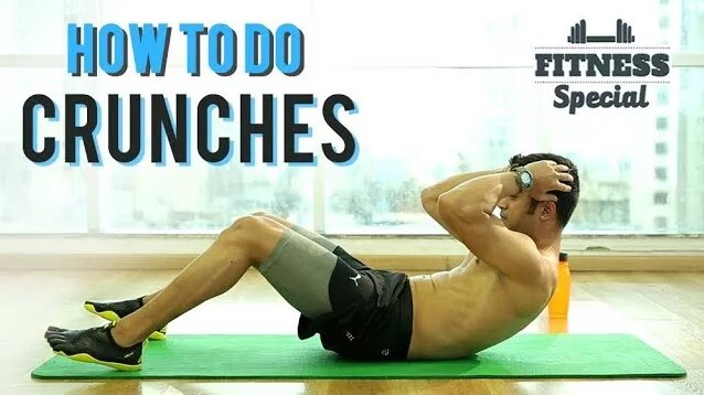 HOW TO DO Crunches | Perfect Crunch FOR Beginners | Best ABS Exercises ...