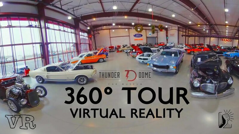 Thunder Dome Car Museum Virtual Reality (VR) Sample Tour - Insta360 ONE ...