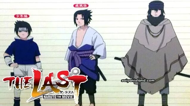 Naruto, Naruto Shippuden, Naruto The Last - Characters Evolution