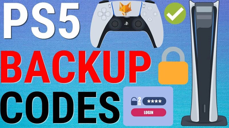 How To View Your PS5 Backup Codes - Yandex Video aramada çevrimiçi izle