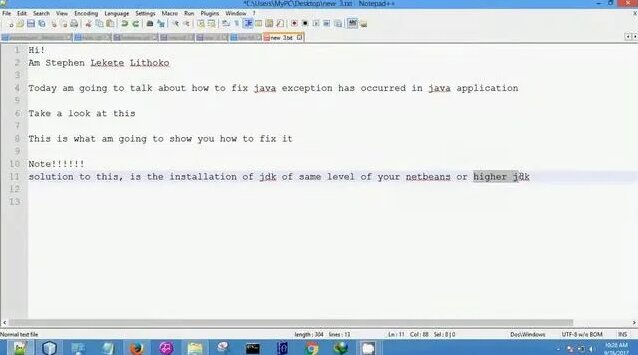 Java exception has occurred - Смотреть онлайн в поиске Яндекса по Видео