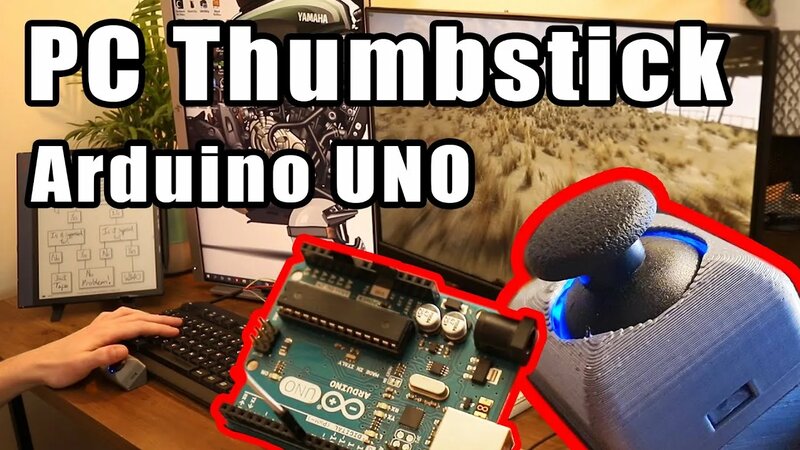 Thumbstick for PC Gaming - using an Arduino UNO!! ( *PC Gaming Joystick ...