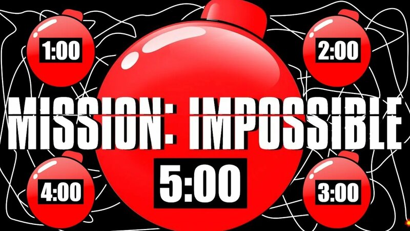 5 Minute Timer [Mission Impossible] Explodes Every Minute! - Смотреть ...