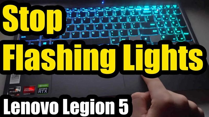 How to Stop the Keyboard Lights from Flashing & Changing colors ...