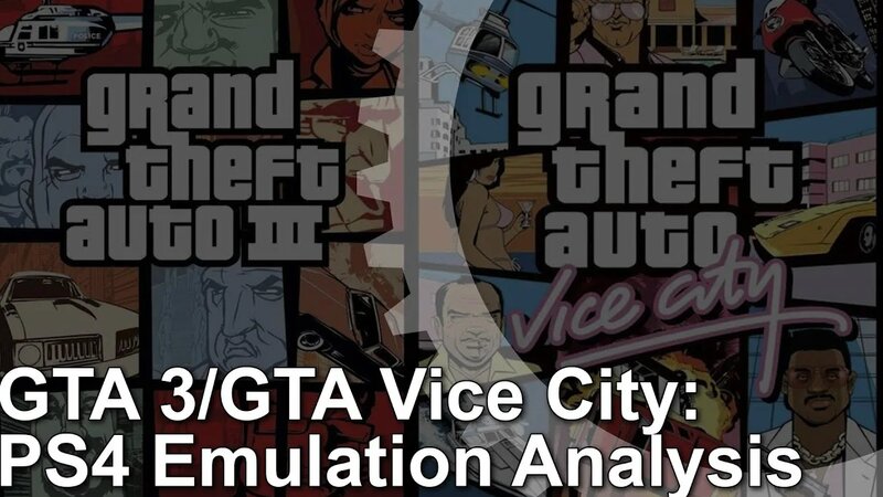 GTA 3/Vice City PS4 vs PS2 Graphics Comparison/Analysis - Смотреть ...