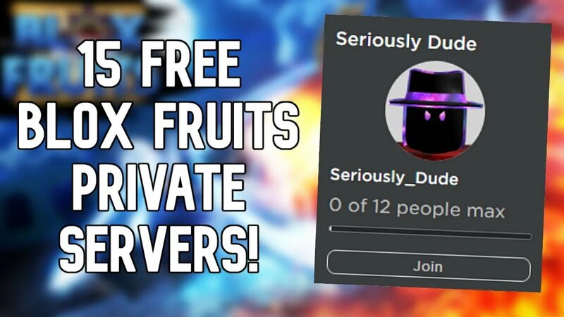 15 free blox fruits private VIP servers!