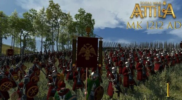 Total war Attila Mk 1212 AD Византия . Легенда #1 - Смотреть онлайн в ...