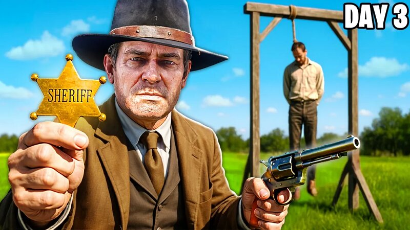 Я прожил 7 ДНЕЙ ЗА Шерифа на Диком Западе в RDR 2! — Видео от MisterKey - Смотреть онлайн в ...