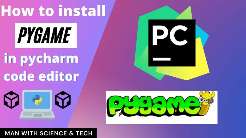 How to install pygame in pycharm code editor - Смотреть онлайн в поиске ...