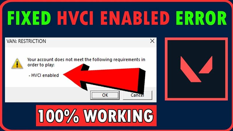 HVCI Enabled Error In Valorant (Fixed) | How To Enable HVCI In Valorant ...