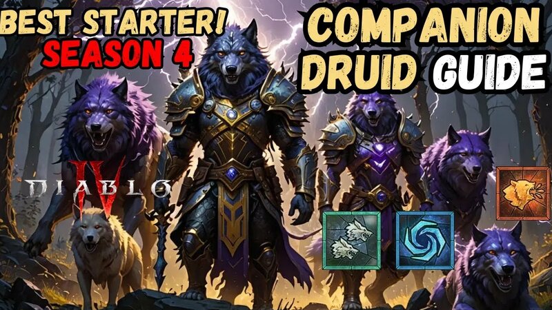 S4 Companion Druid Starter Guide - How to Dominate D4 Season 4 Leveling ...