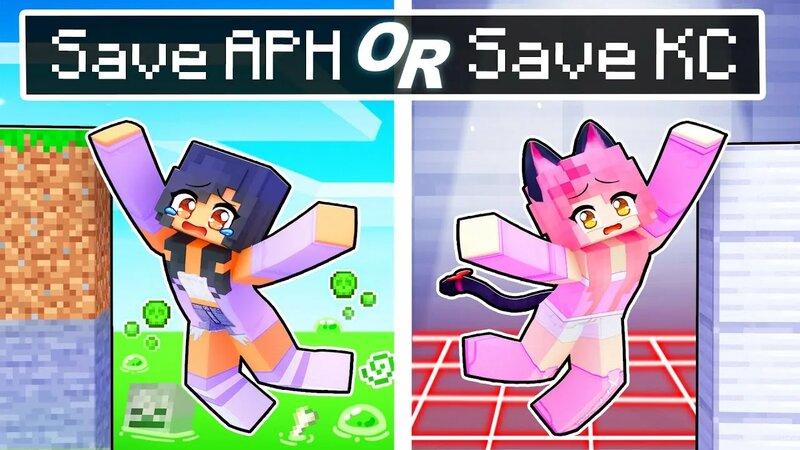 SAVE Aphmau or SAVE KC in Minecraft? - Yandex Video aramada çevrimiçi izle