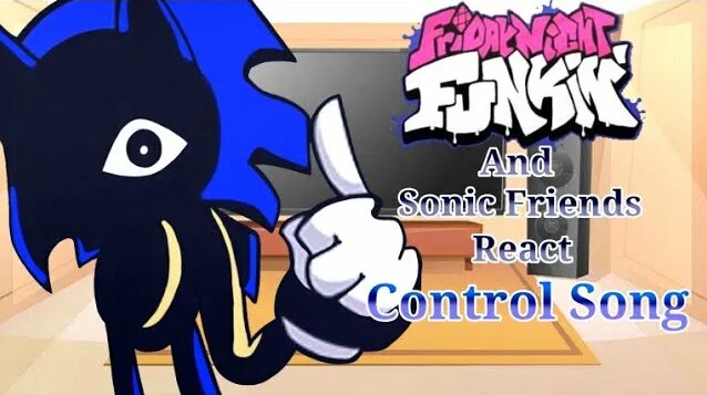 FNF And Sonic Friends React Control Song || Vs Speed.GIF || ( Cyclops ...
