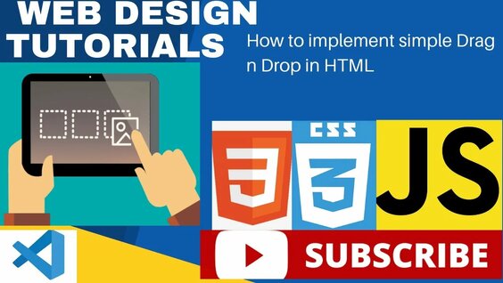 How To DRAG and DROP images in a Web page Using HTML CSS and JavaScript. - EroFound
