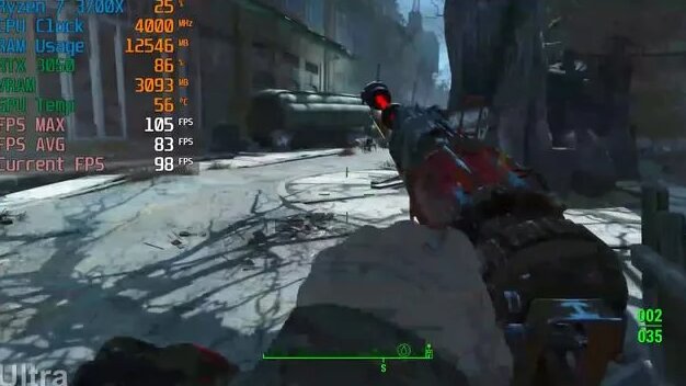 Fallout 4 | RTX 3050 FPS Test (Ultra Settings) - Смотреть онлайн в ...