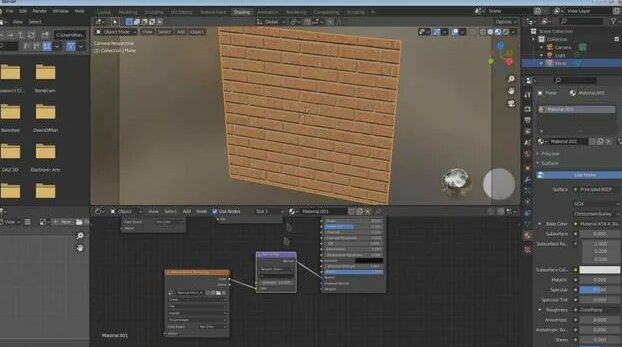 Applying PBR textures|Наложение ПБР текстур|Blender - Смотреть онлайн в поиске Яндекса по Видео