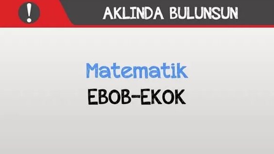 ebob ekok bulma: 965 video Yandex'te bulundu