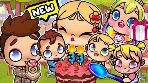 Сюрприз НА ДЕНЬ Рождение МАМЫ Avatar World История Рутина Семьи ...