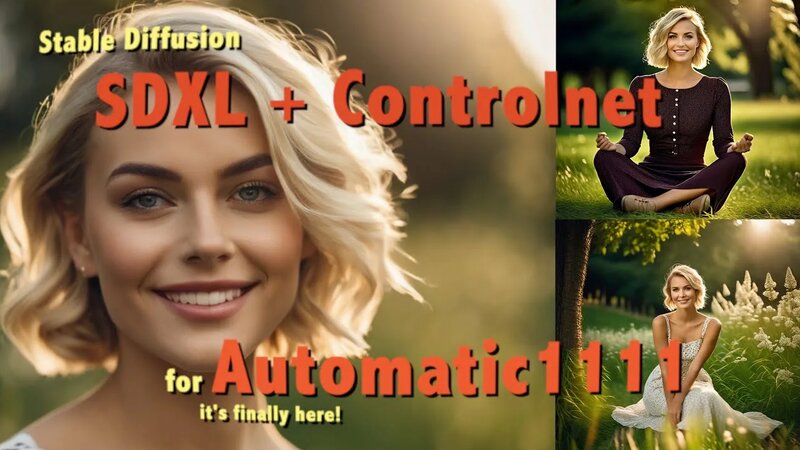 Using SDXL Controlnet with Automatic1111 - Смотреть онлайн в поиске ...
