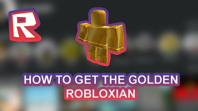 How to get the golden robloxian on roblox - Смотреть онлайн в поиске ...