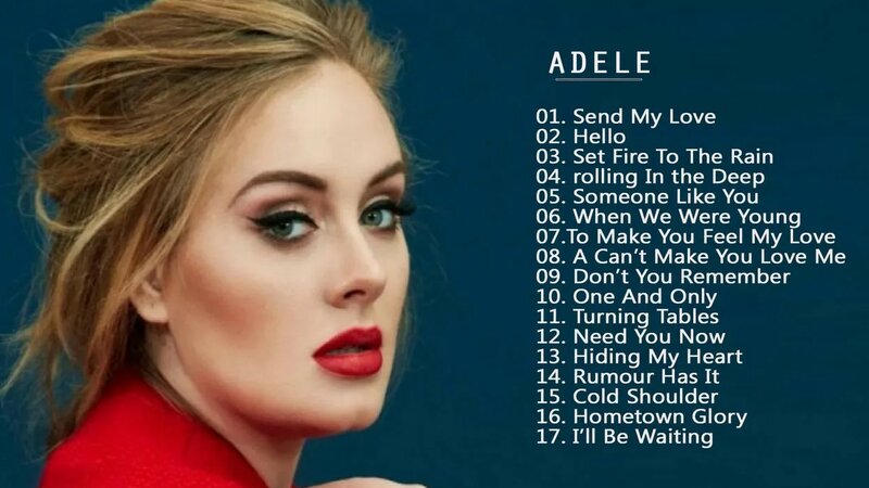 Adele Greatest Hits - Best Songs Of Adele Playlist 2017 - Смотреть ...